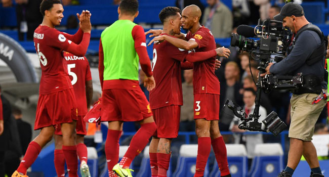 Liverpool beat Chelsea 2-1 to extend perfect start - TheNiche